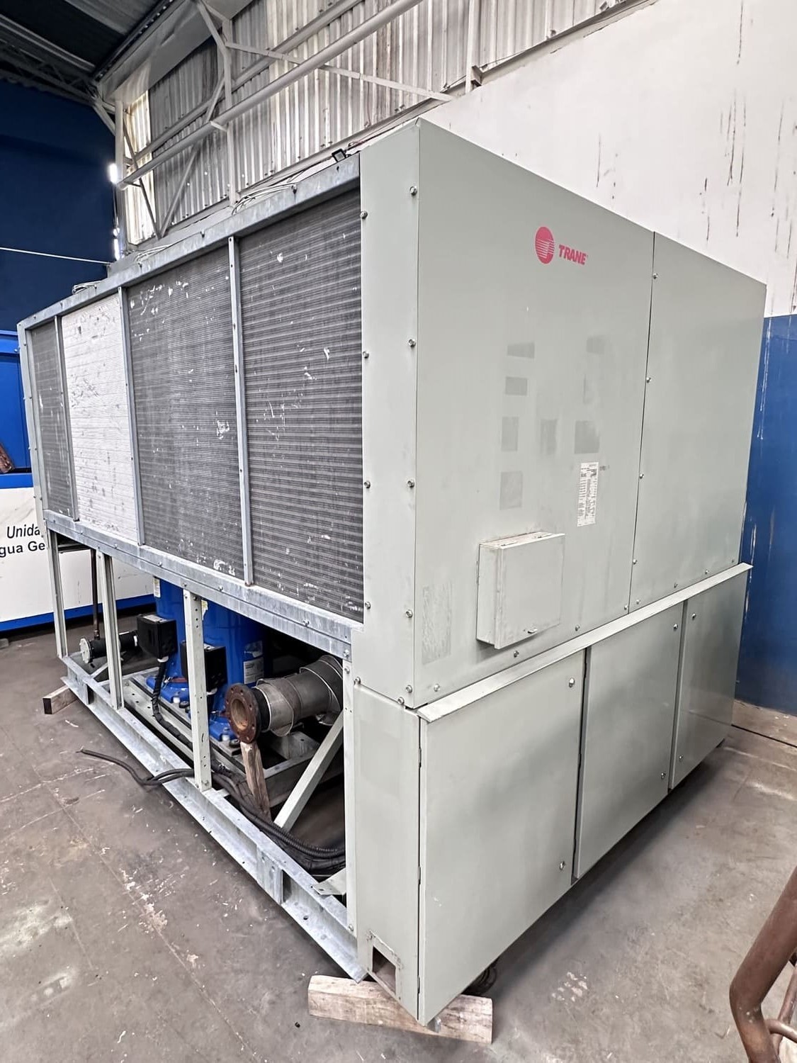 Chiller TRANE 100TR - RBX Refrigeração